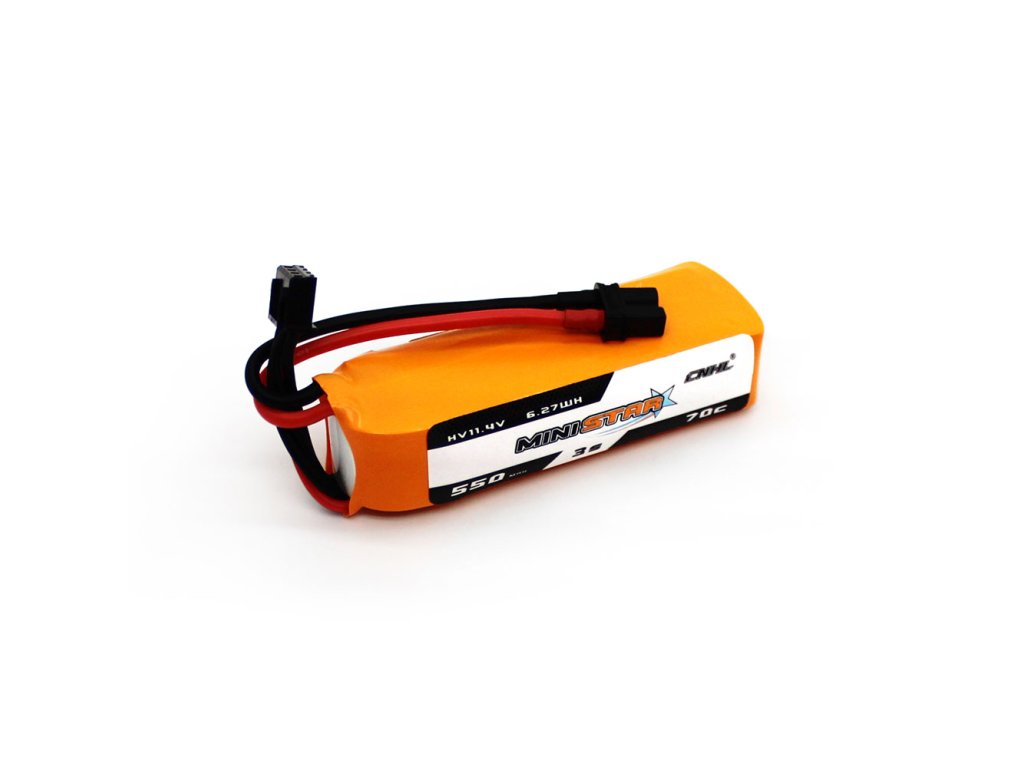 Battery CNHL MiniStar HV Lipo 3s 11.4v 550mAh 70c XT30U | on Hobbydrone.cz