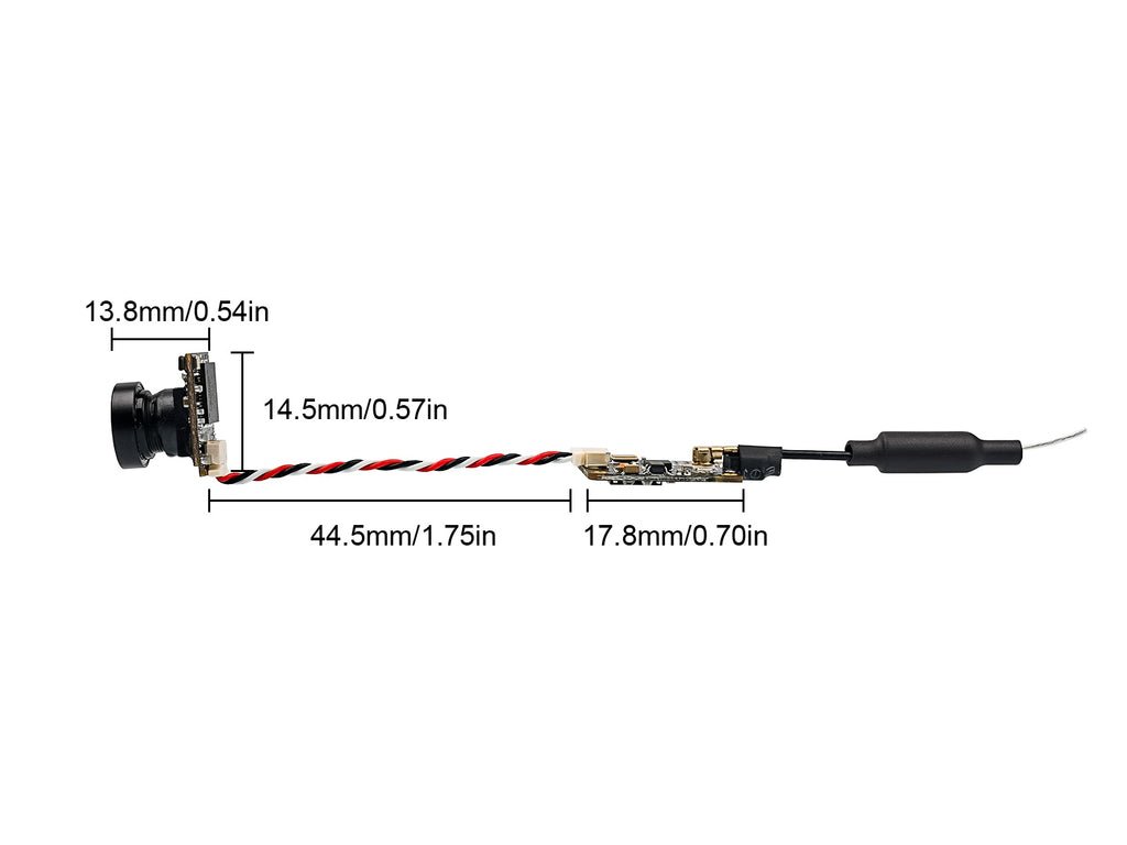 BETAFPV M01 AIO Camera 5.8G VTX V2.1 Pin Connected on Hobbydrone.cz