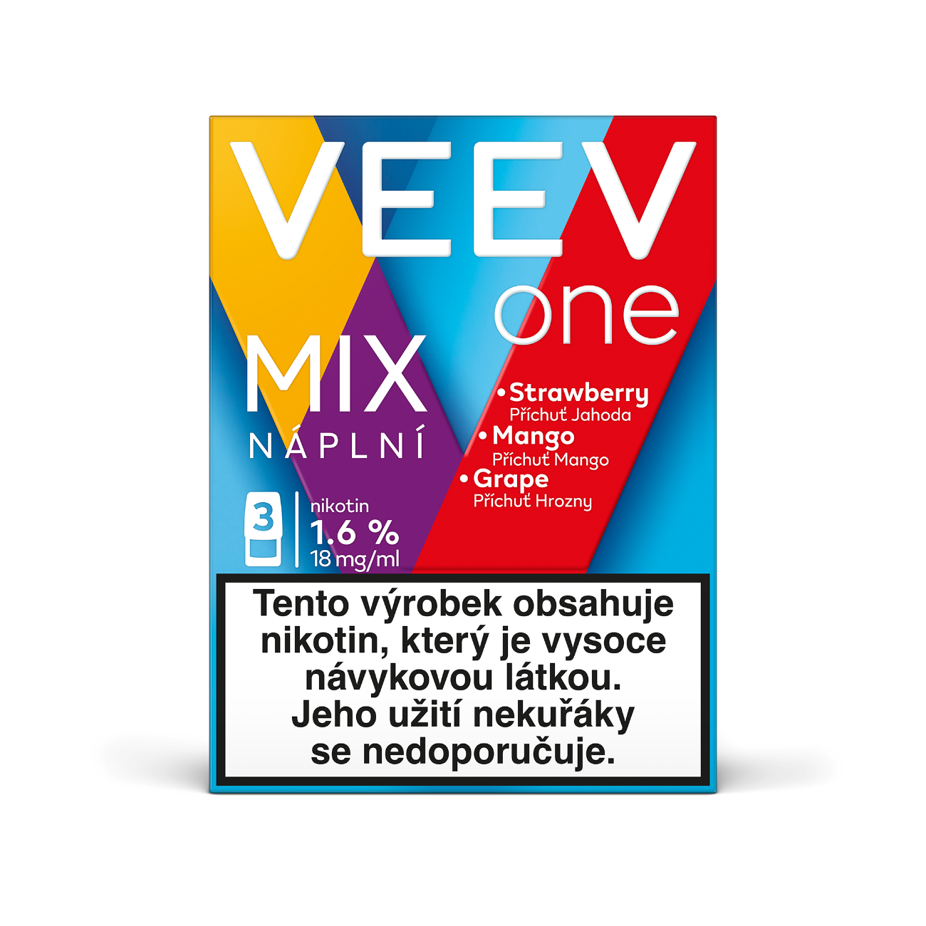 VEEV ONE náplně MIX náplní 2x2ml (18mg) - Hodně dobrá trafika
