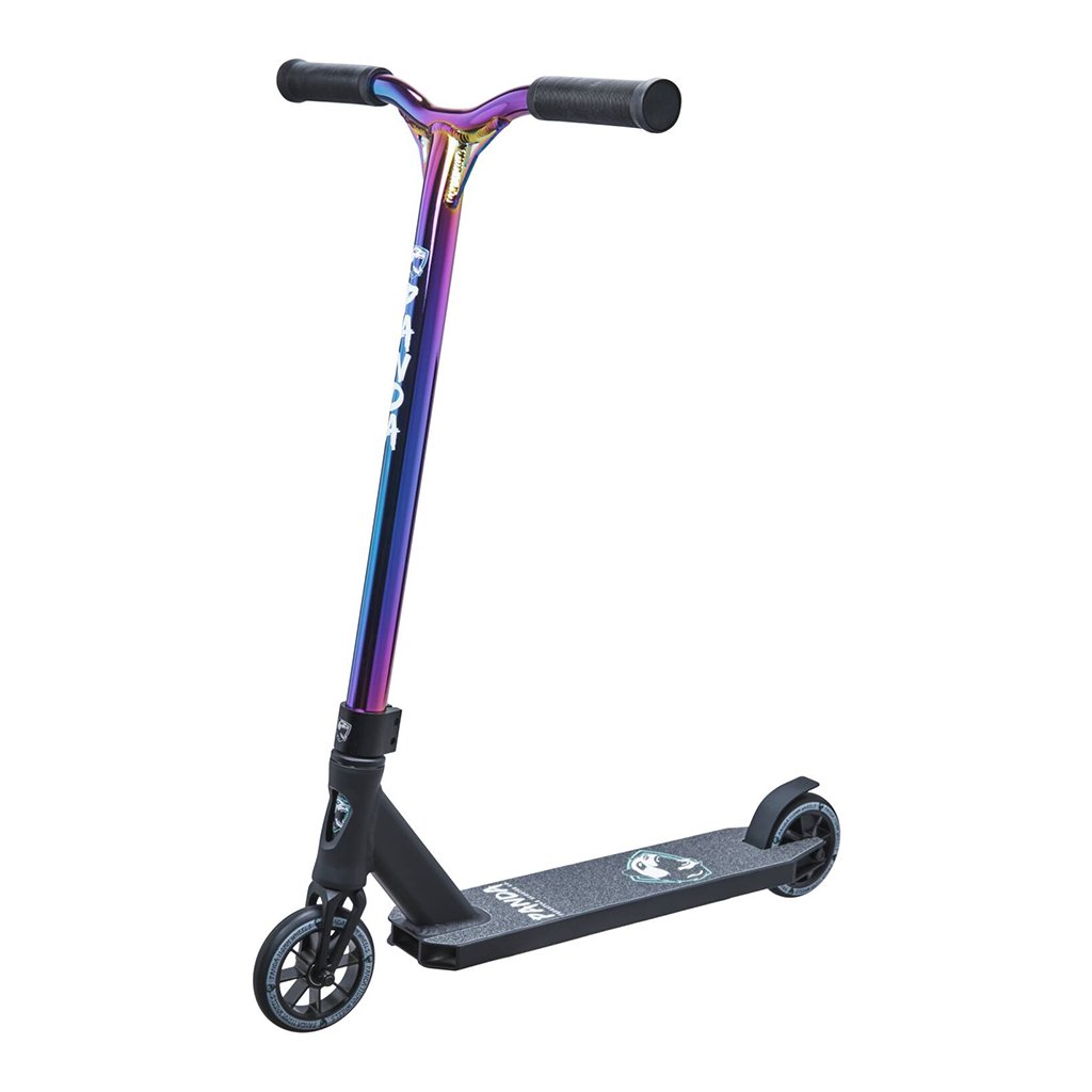 Panda - Optimus Pro Scooter Rainbow Bar - Freestyle koloběžka | Honzovy ...