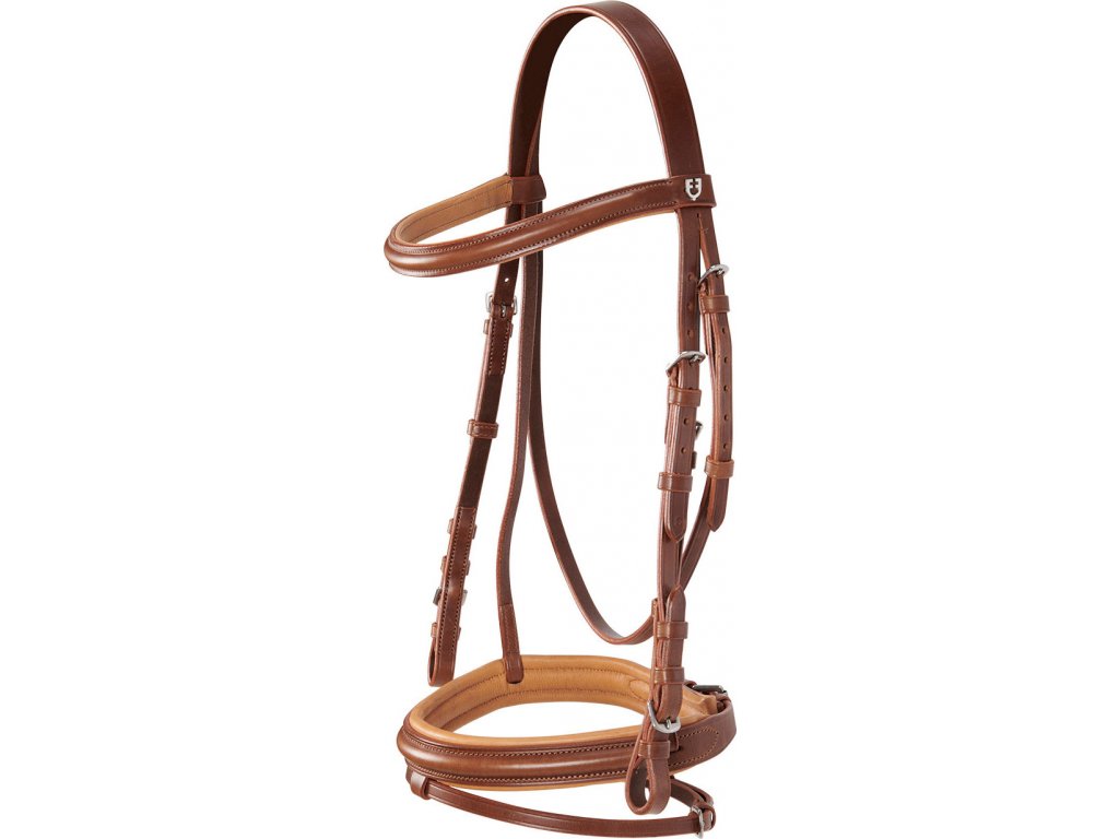 Uzdečka Genesis Equestro, cognac | HORSIMO.cz