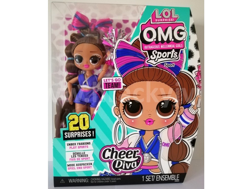 L.O.L. Surprise! OMG Velká ségra sportovkyně Cheer Diva - HračkyJVJ.cz
