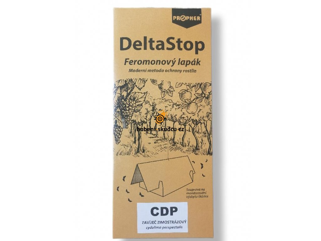 Deltastop CDP feromonová past - zavíječ zimostrázový | hubeni-skudcu.cz