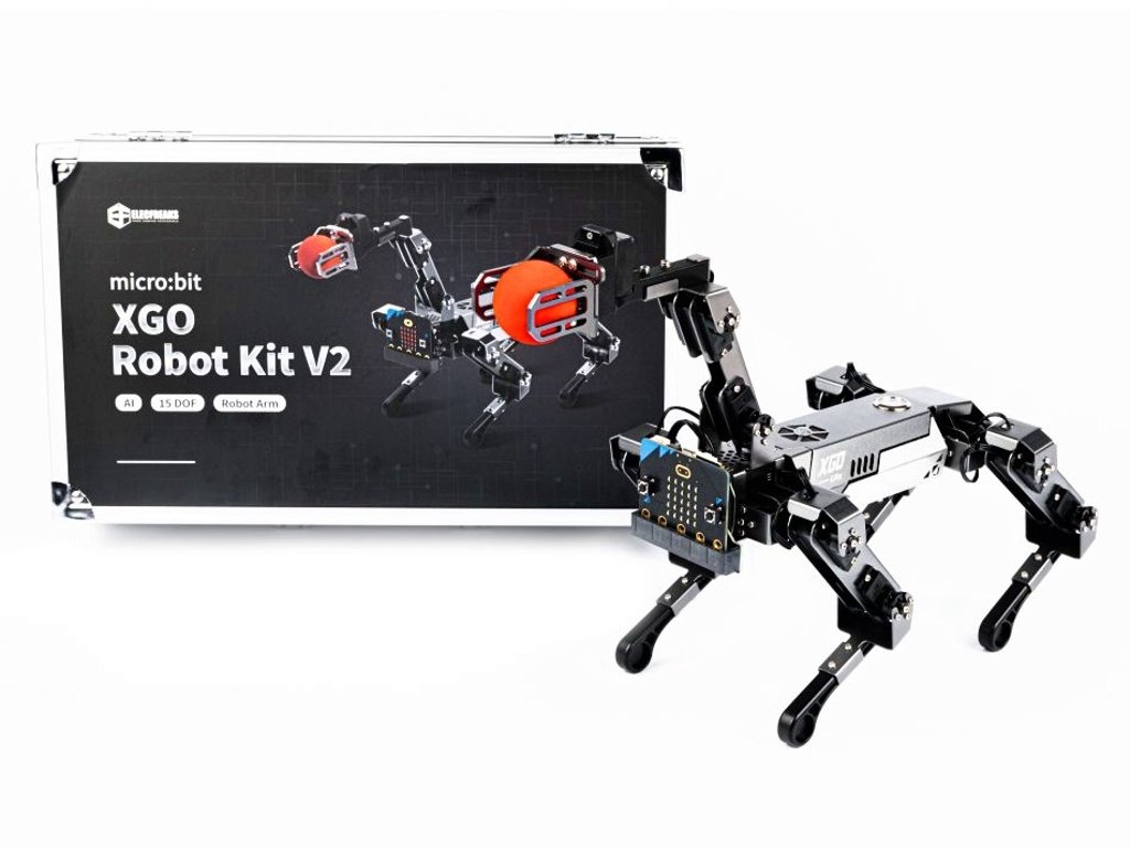 micro:bit XGO V2 robotický pejsek (bez micro:bit) - HWKITCHEN micro:bit XGO V2 robotický pejsek (bez micro:bit) - HWKITCHEN