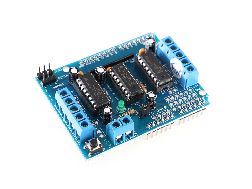 Motor driver Shield L293D pro Arduino - HWKITCHEN