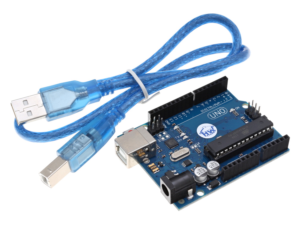 Precizní klon Arduino UNO R3 + USB kabel - HWKITCHEN