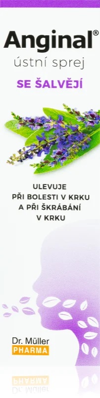 Dr. Müller Anginal šalvia sprej 30 ml | iliek.sk