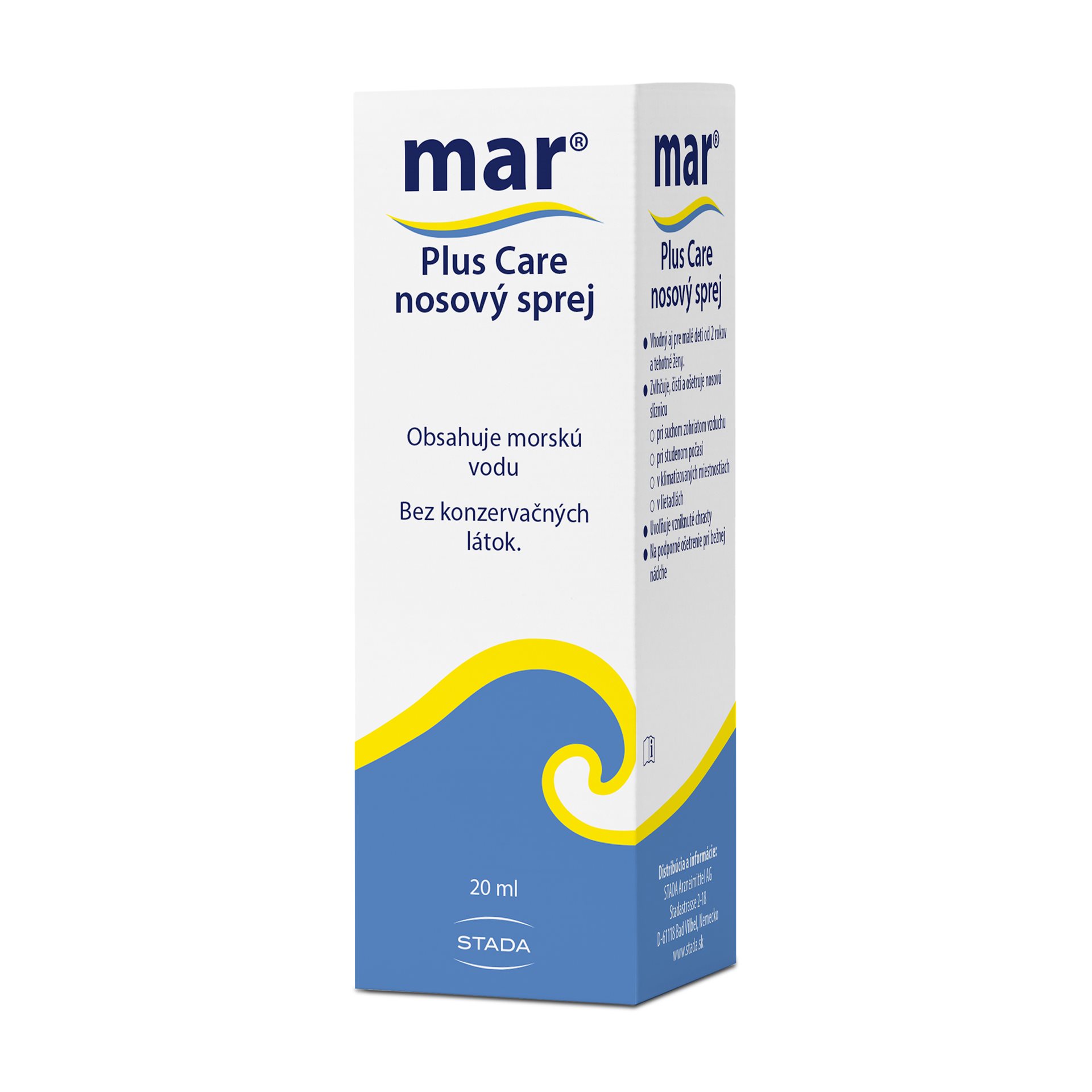 Mar plus Care - nosový sprej s dexpanthenolom 20 ml | iliek.sk