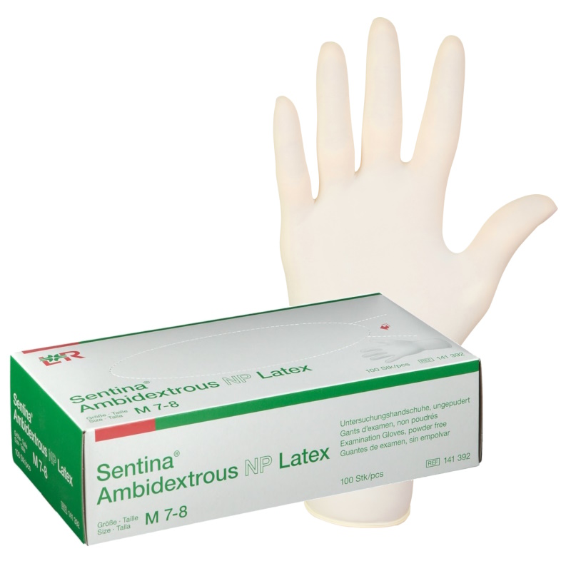 Sentina Ambidextrous NP Latex - INSET: Med & Lab