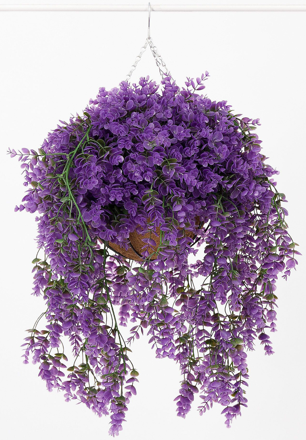 Garden Reflections umelá závesná rastlina / 50 x 60 cm / fialová len za ...