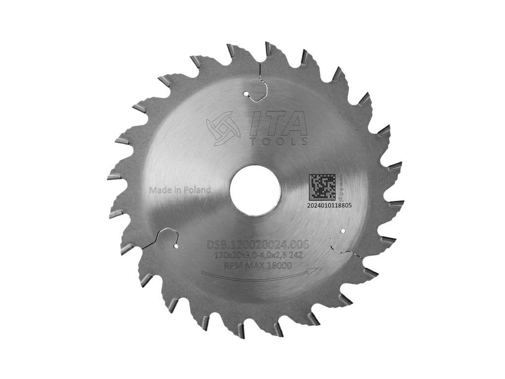 ITA DSB - DIA Předřezový kónický kotouč pro formátovací pilu (D=120; F ...