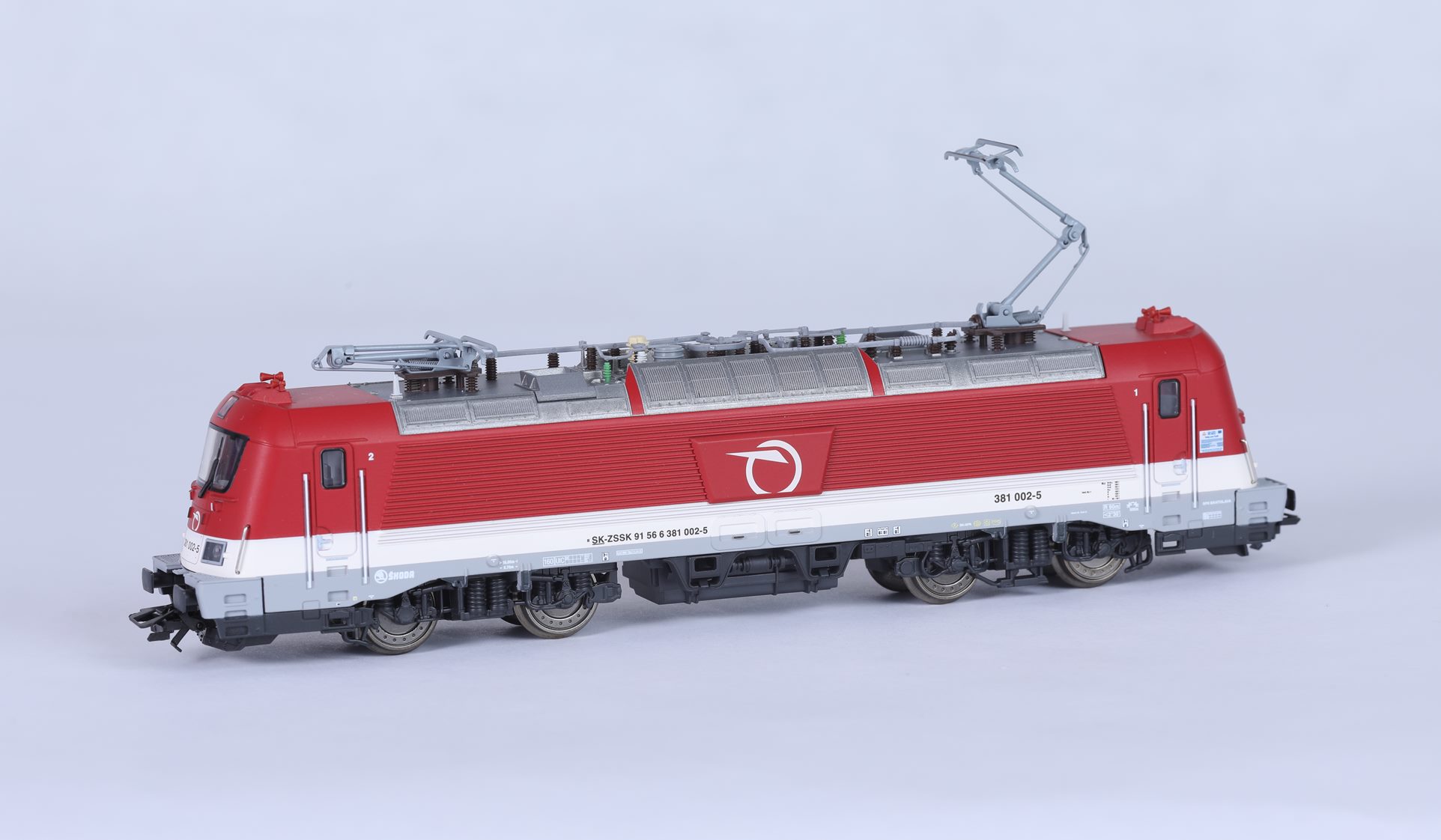 H0 - DCC/ZVUK Elektrická lokomotiva 381 002-5, ZSSK, Škoda 109 E / TRIX ...