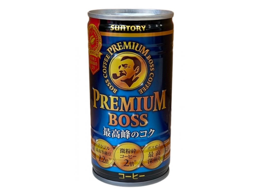 Suntory Boss Premium coffee 185ml - Japa Foods s.r.o.