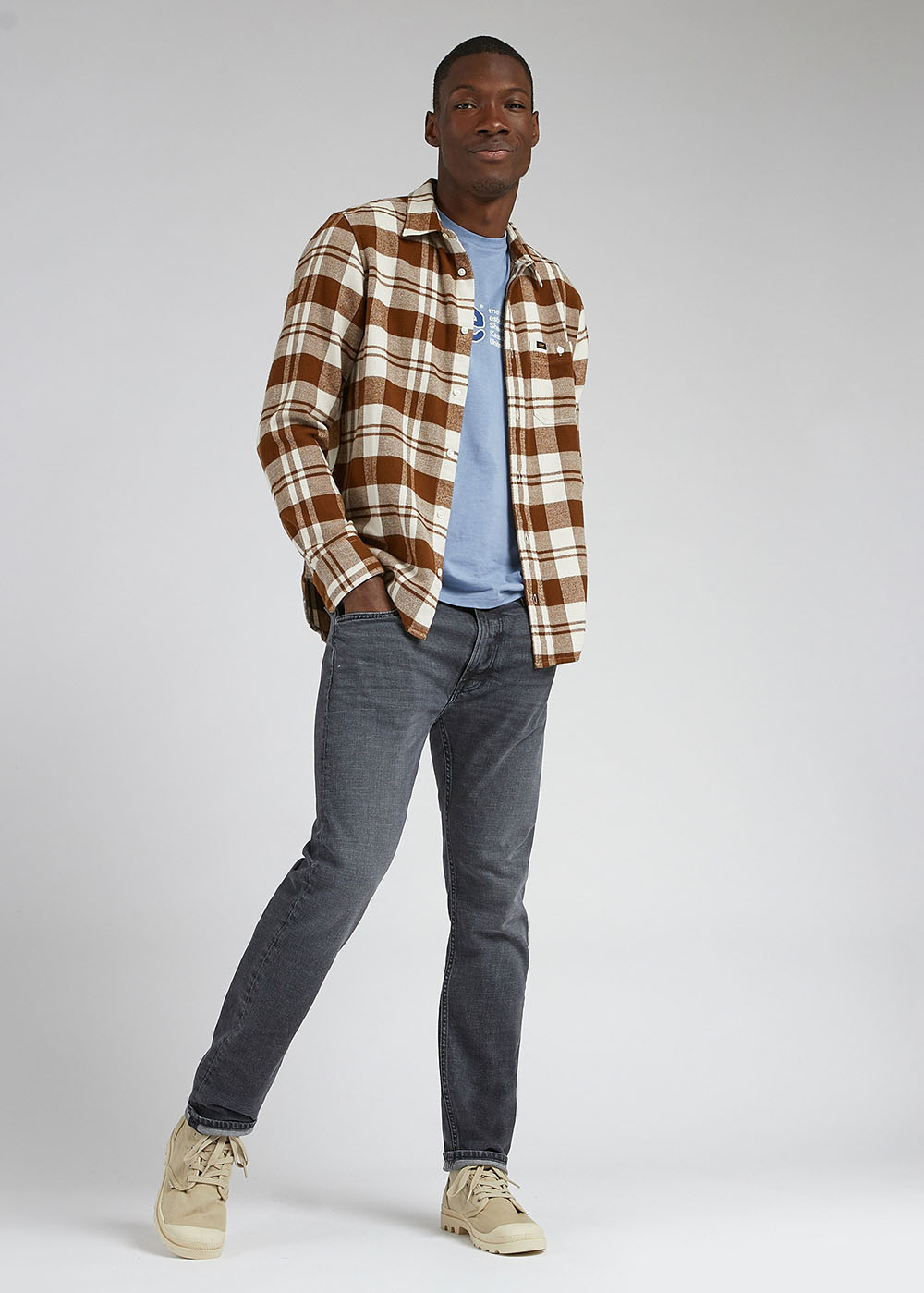 Pánske rifle LEE L701IBB81 RIDER WORN IN SHADOW Tričko zadarmo pri ...