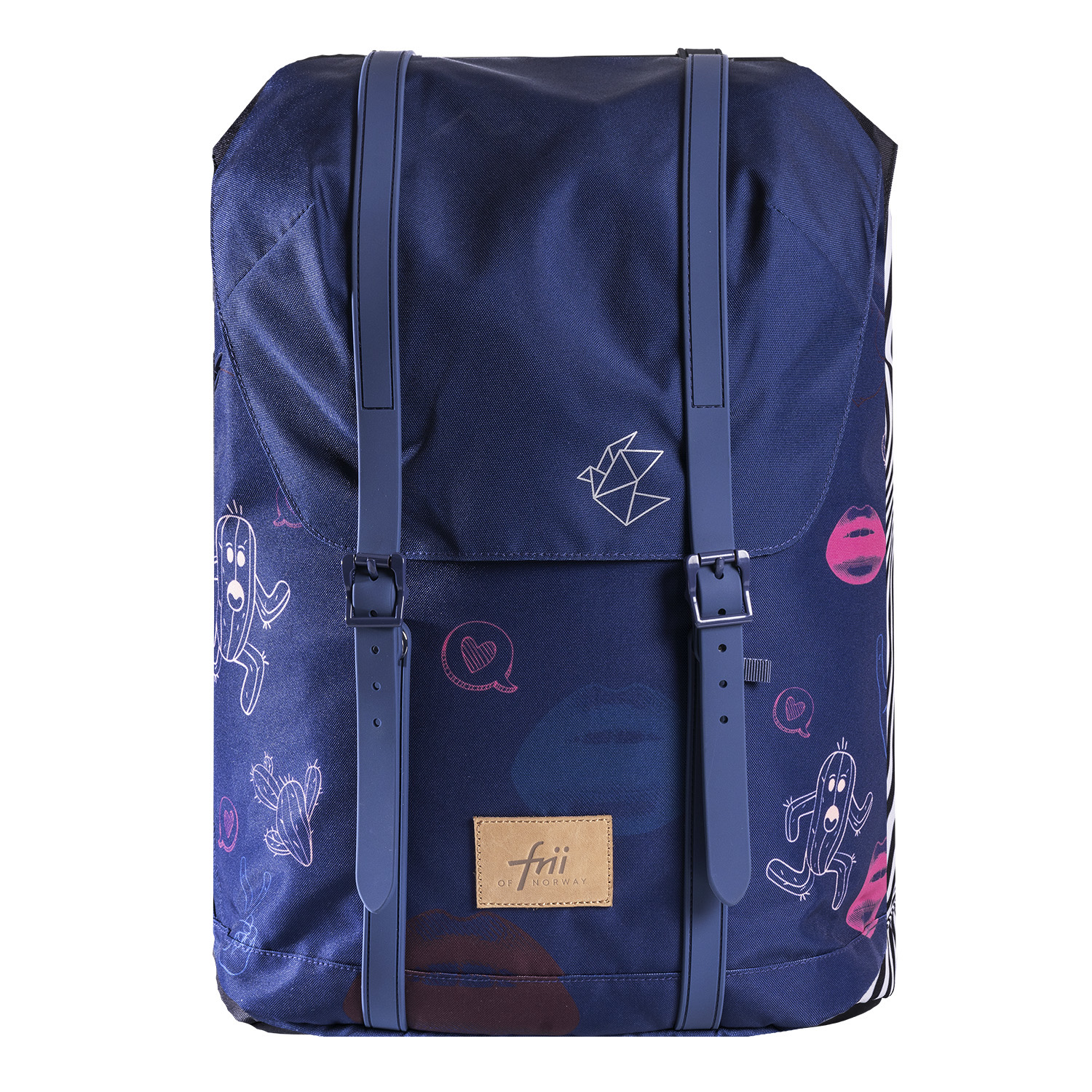 FRII OF NORWAY ERGONOMICKÁ ŠKOLSKÁ TAŠKA RETRO 30 L - BLUE KISS | Ježko ...