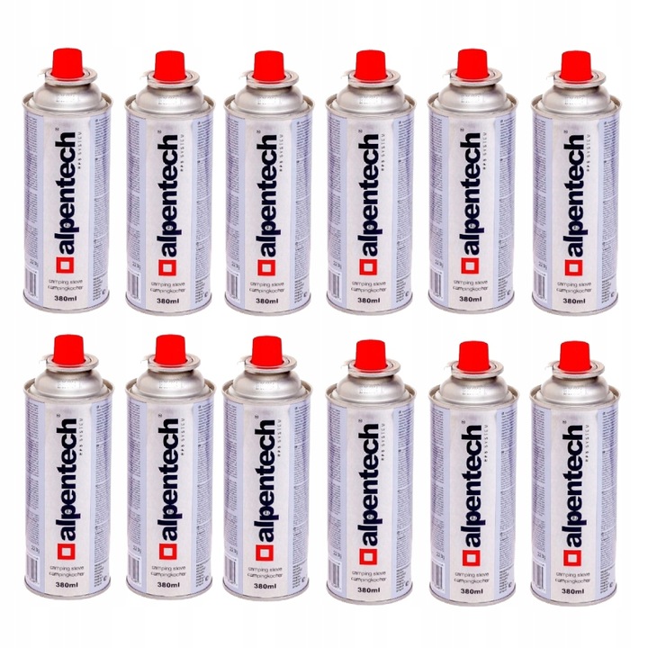 Plynová kartuše 12ks 380ml APS12 BULLTECH - Jipos.cz