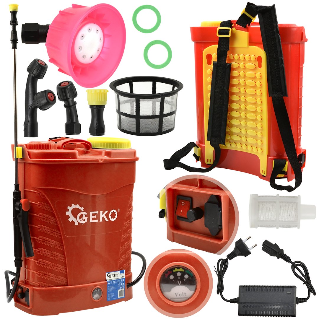 Aku chrbtový postrekovač 16l G73251 GEKO - Jipos.sk