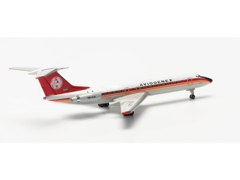 Aviogenex Tupolev TU-134A Titograd - Jumbolino-model.com Aviogenex Tupolev TU-134A Titograd - Jumbolino-model.com