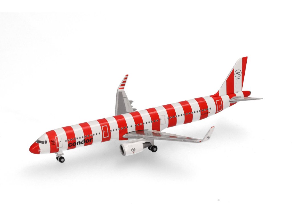 Airbus A321 Condor Passion Red Stripes - Jumbolino-model.com
