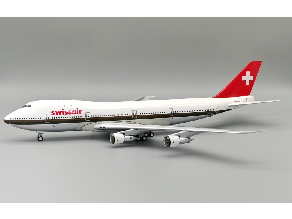 B-Models Boeing 747-200 Swissair HB-IGB - Jumbolino-model.com