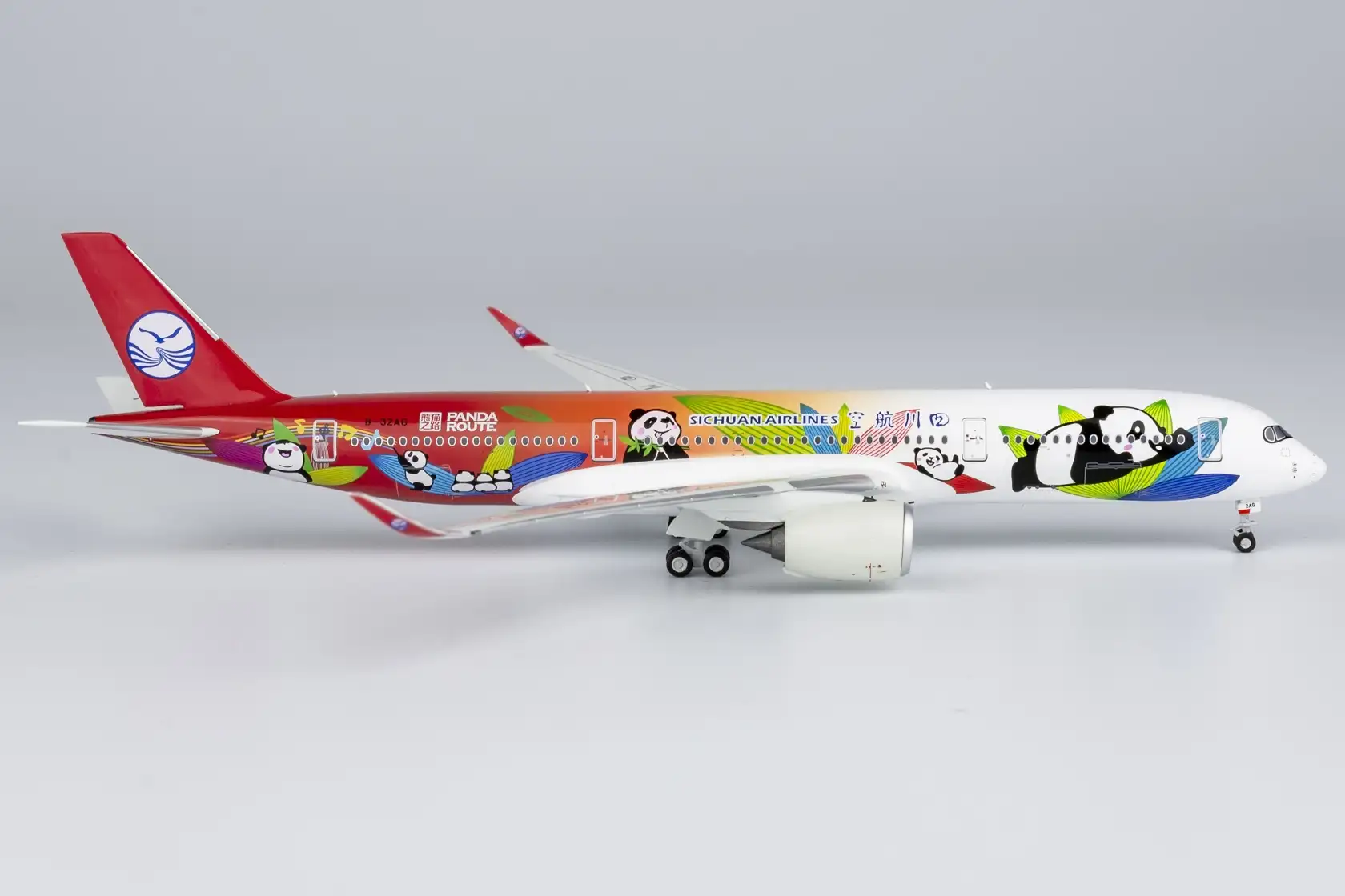 Airbus A350-900 Sichuan "Panda Route" B-32AG - Jumbolino-model.com