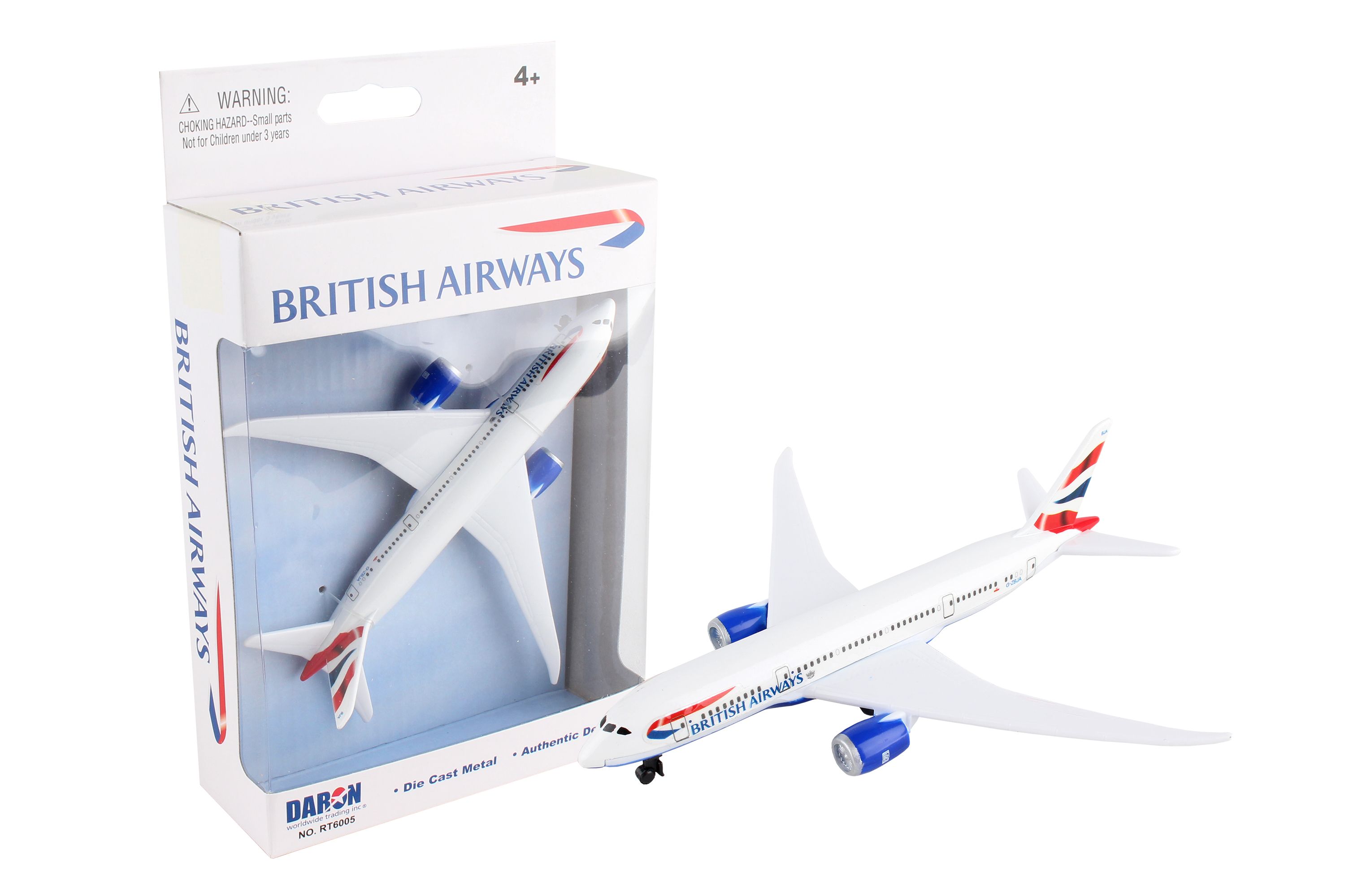Boeing 787 British Airways Single Toyplane - Jumbolino-model.com