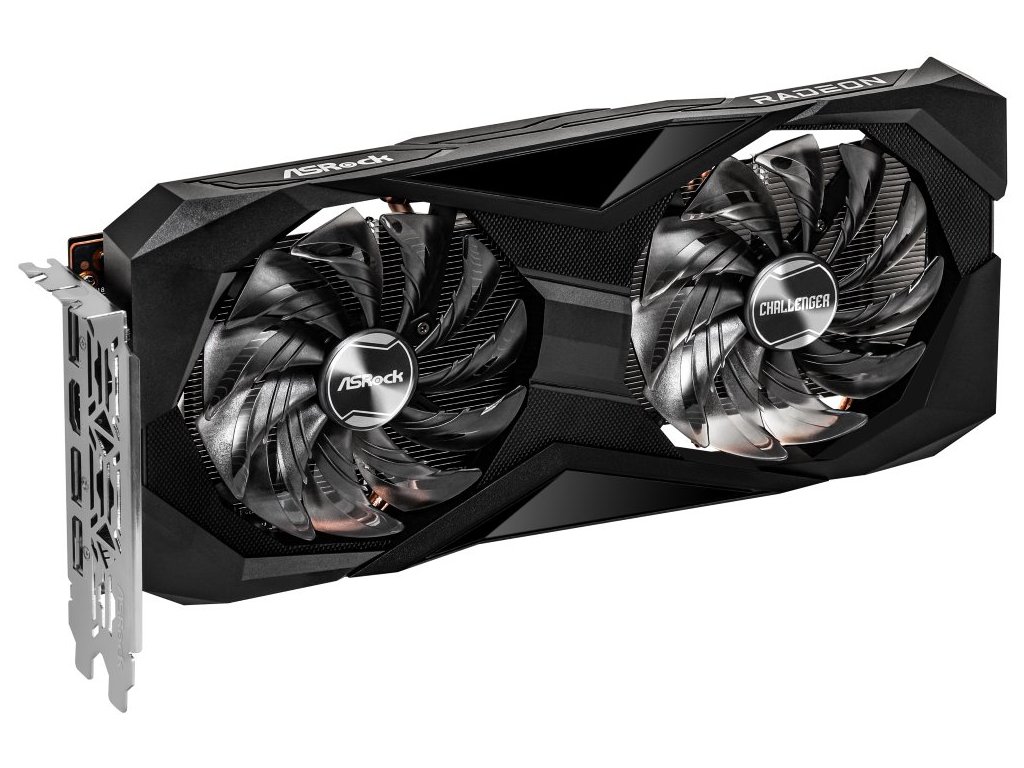 ASROCK AMD Radeon RX 6600 Challenger D 8GB / 8GB GDDR6 / PCI-E / 1x ...