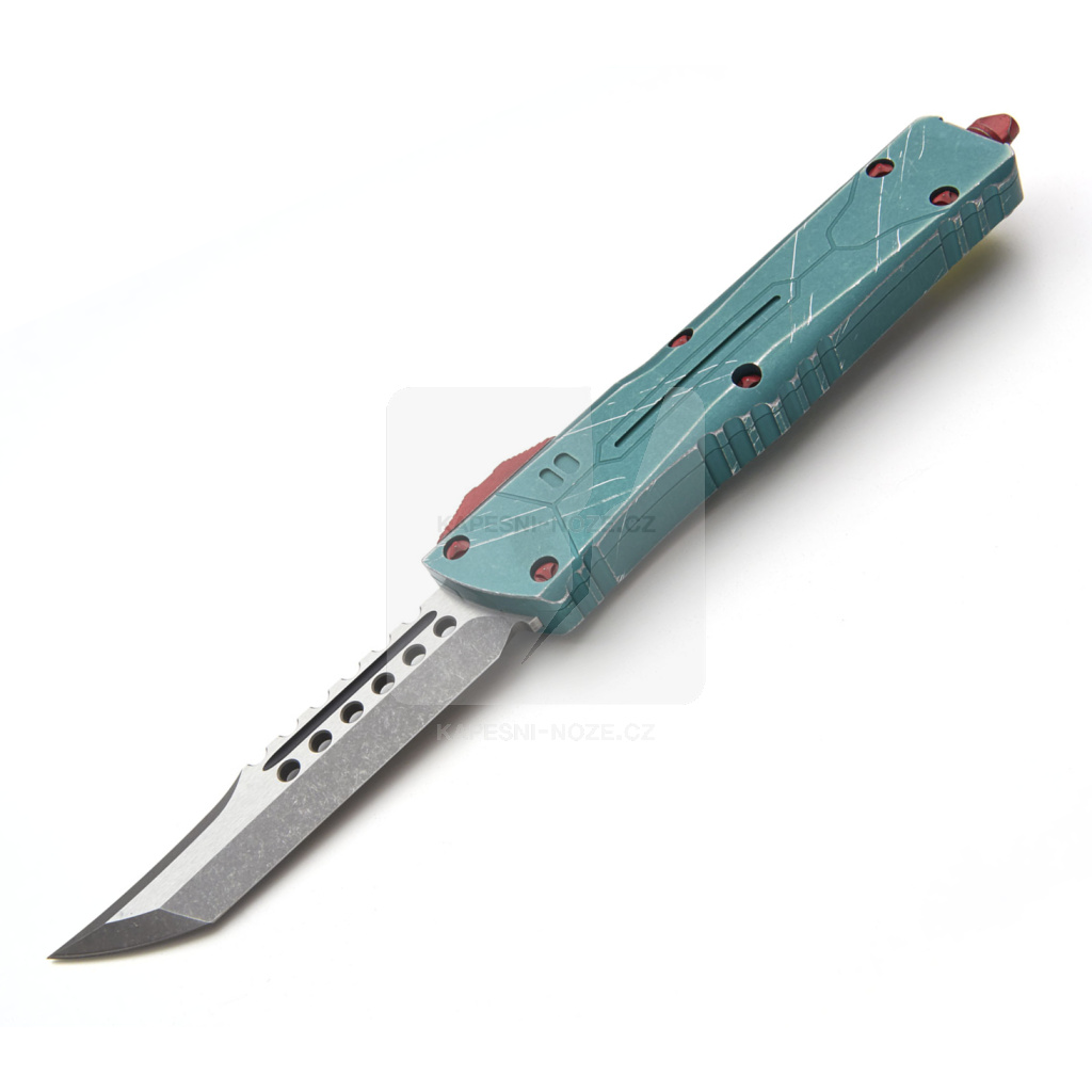Microtech Combat Troodon Hellhound Bounty OTF Green Apocaliptic ...
