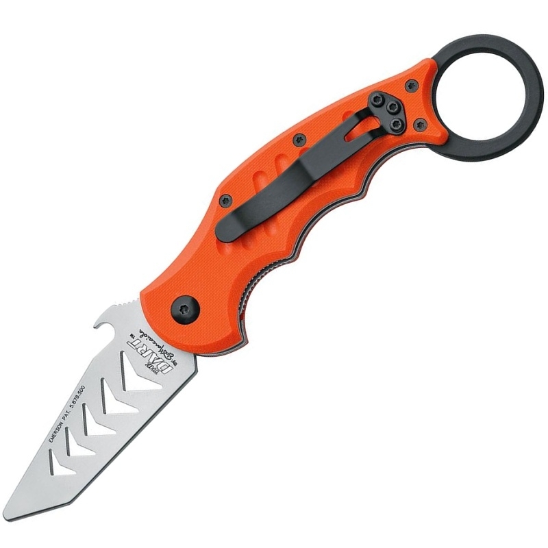 FOX KNIVES THE DART KARAMBIT TRAINING VERSION DESIGN BY DOUG MARCAIDA ...