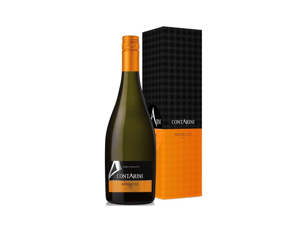 Contarini - Prosecco Frizzante 0,75L + Dárkové Balení - karbanvino.cz