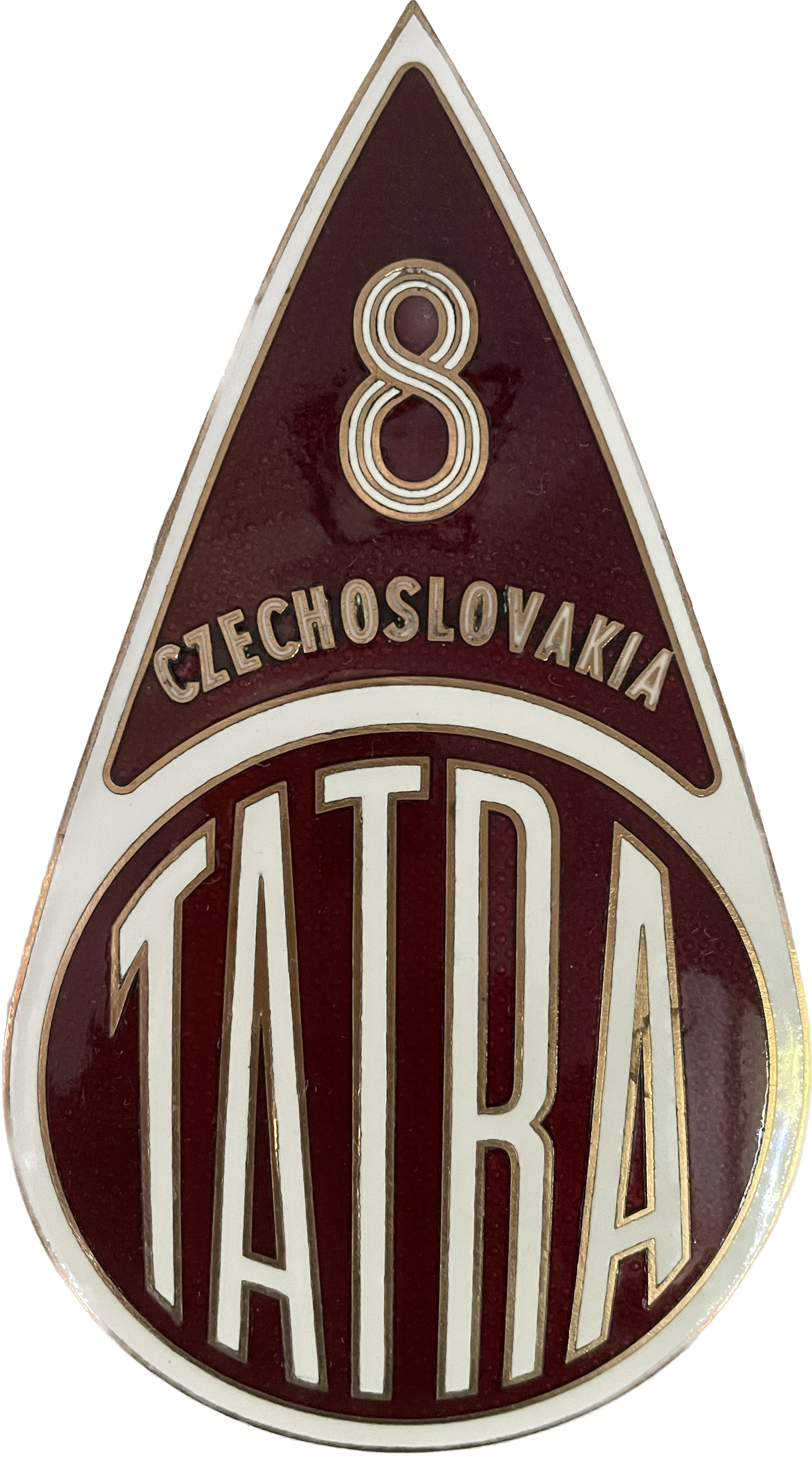 Front hood badge Tatra 87 - KART ENGINE SHOP