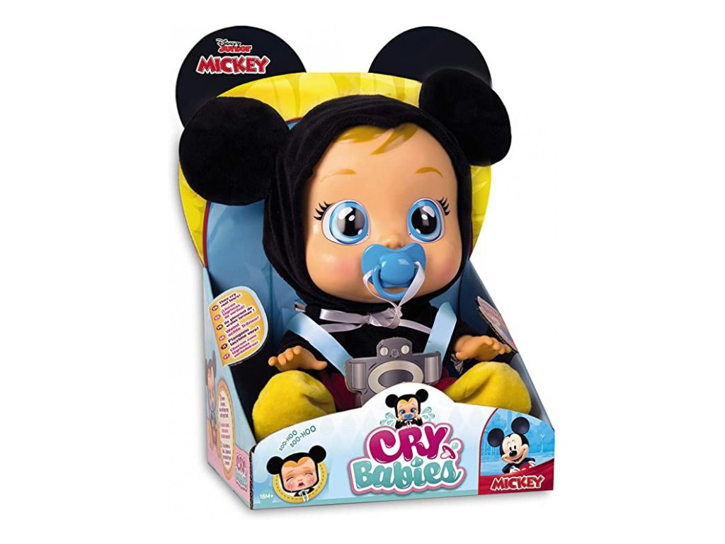 IMC panenka Cry Babies Disney Mickey Mouse 97858 - Kidscompany.cz