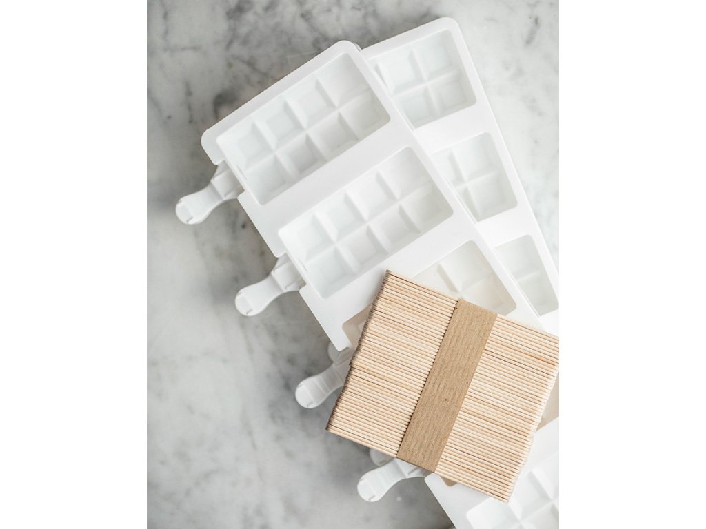 Silicone form for the manufacture of popsicles. You can make it ...