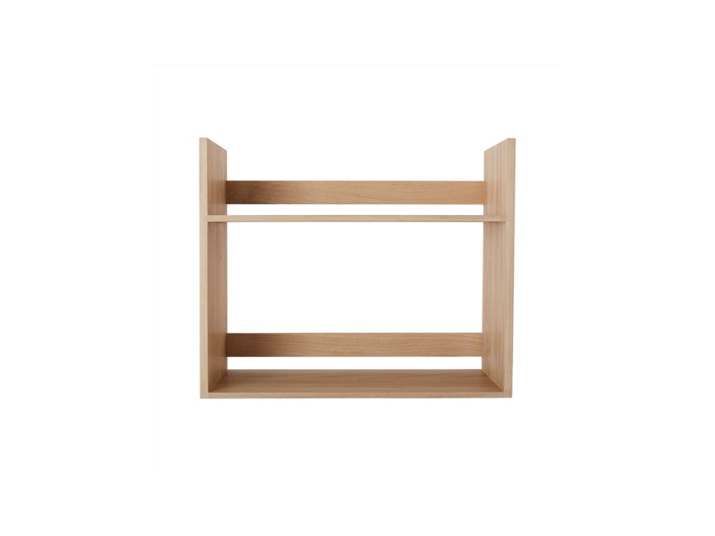 Lojo Shelf is made in solid oak. The oaks beautiful texture and warm ...