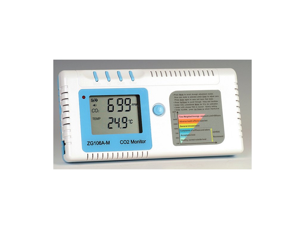 CO2 (carbon dioxide) detector ZyAura ZG-106 - Klimafil