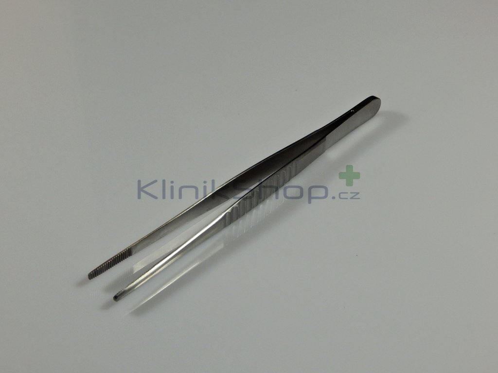 Kovová pinzeta 14,5 cm - Klinikshop.cz