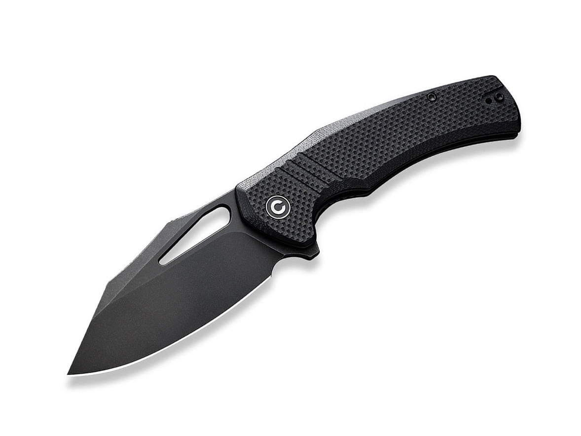 Civivi BullTusk C23017-1 Black Coarse G10 knife | Kniland.com - knives ...