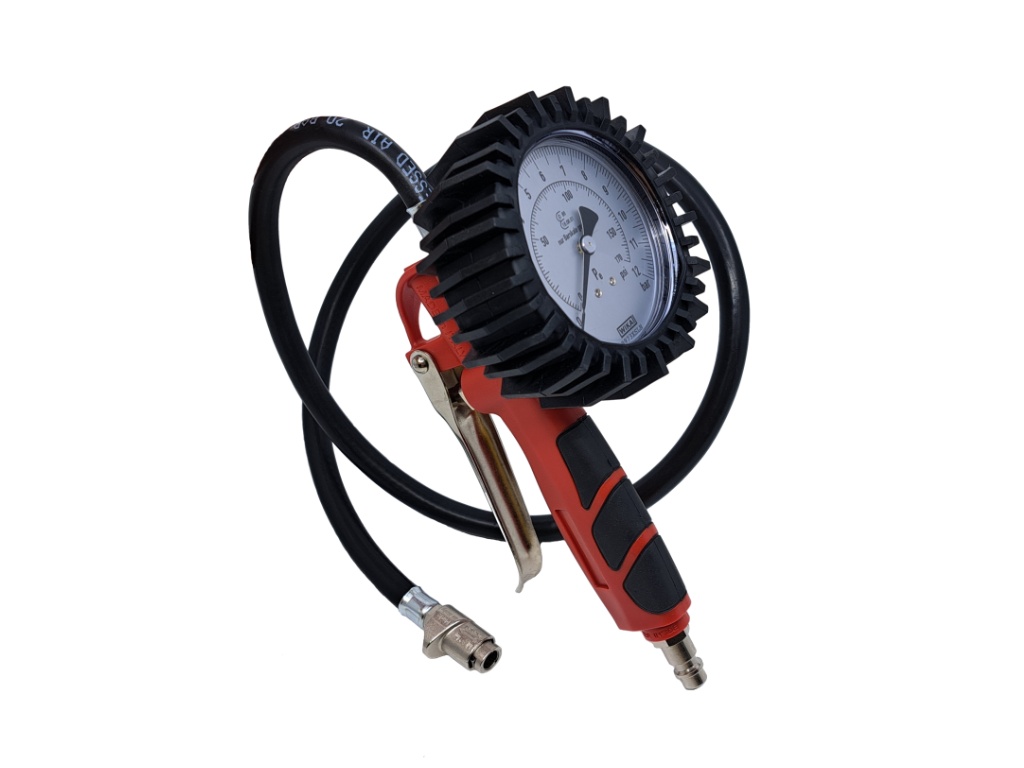 Pneuhustič s homologovaným manometrem Gentilin - Kompresor.cz