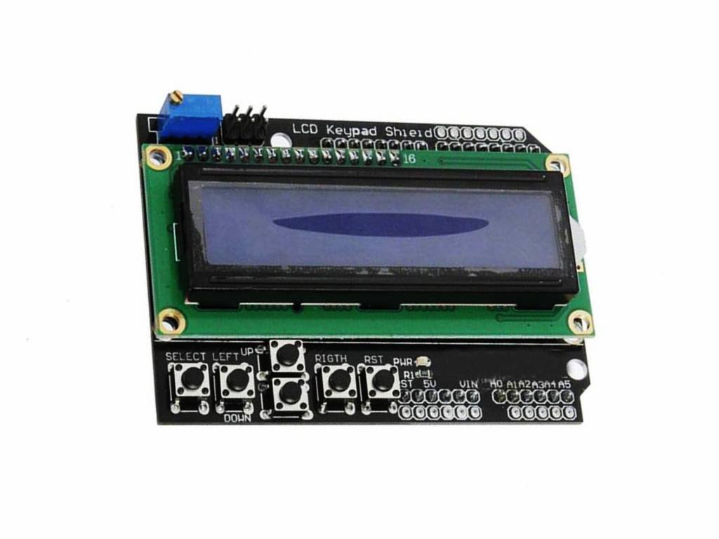 LCD 1602 rozšiřující deska pro Arduino | KONDIK.cz