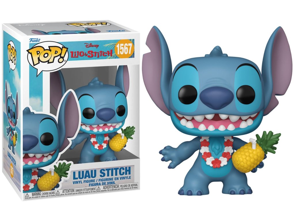 Funko POP! 1567 Disney Lilo & Stitch - Luau Stitch za 405 Kč - Figurky ... Funko POP! 1567 Disney Lilo & Stitch - Luau Stitch za 405 Kč - Figurky ...