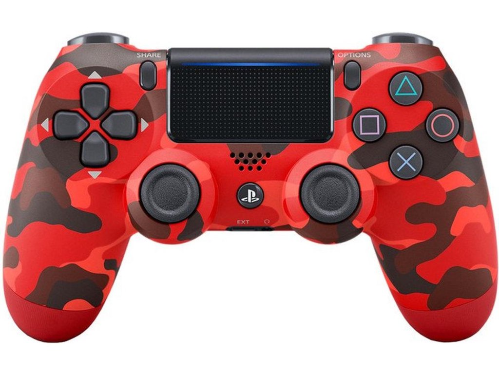 Sony DualShock 4 - Red Camouflage Bazar za 1 499 Kč - Ovladače na PS4 ...