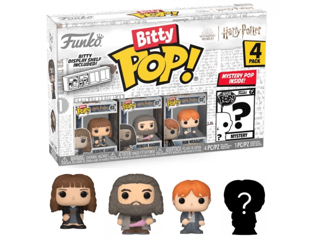 Funko Bitty POP! 4-Pack Harry Potter - Hermione Granger za 399 Kč ... Funko Bitty POP! 4-Pack Harry Potter - Hermione Granger za 399 Kč ...