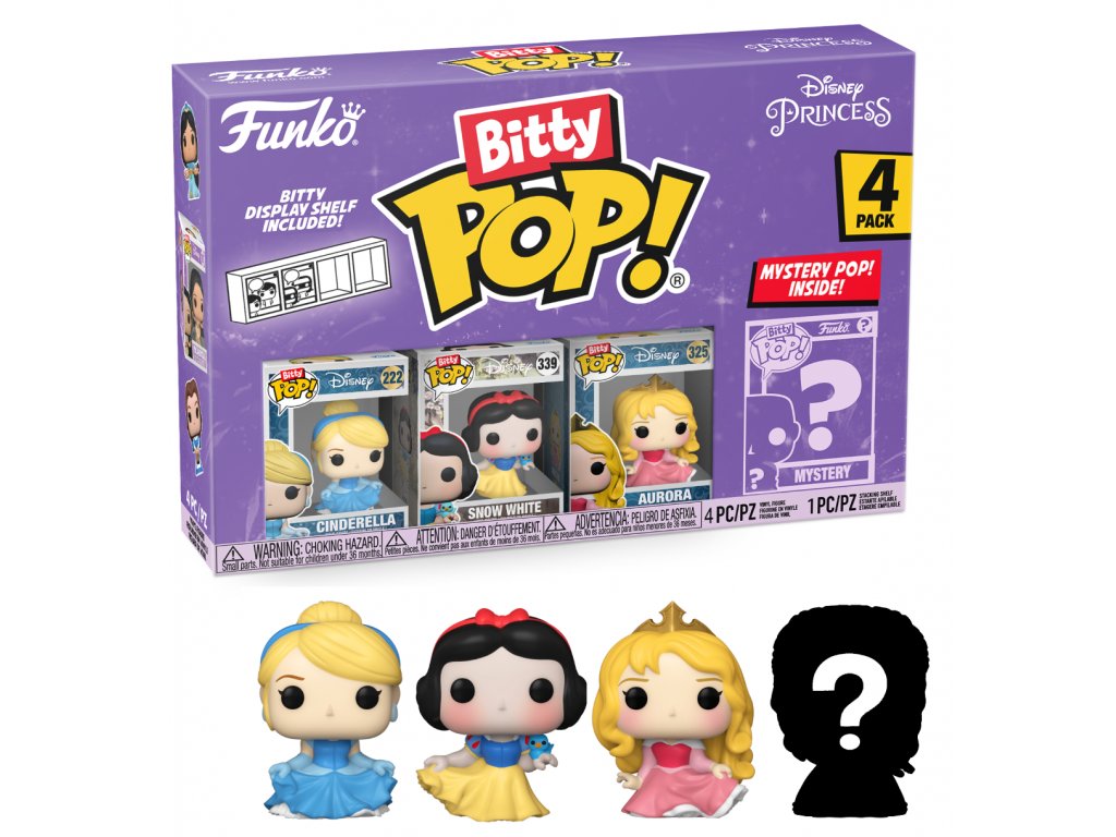 Funko Bitty POP! 4-Pack Disney Princess - Cinderella za 337 Kč - Bitty ... Funko Bitty POP! 4-Pack Disney Princess - Cinderella za 337 Kč - Bitty ...