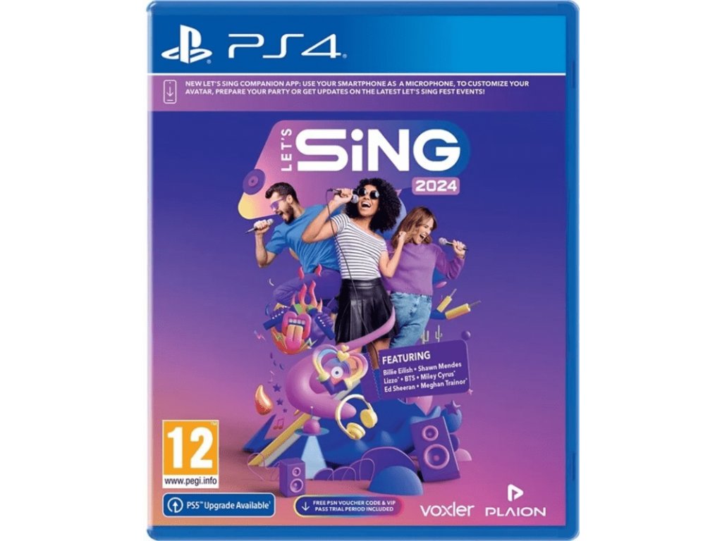 PS4 Let's Sing 2024 za 589 Kč - Hry na PlayStation 4 | KONZOLIŠTĚ.cz