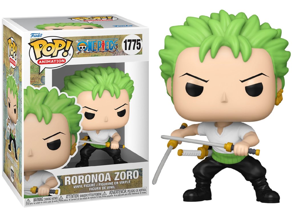 Funko POP! 1775 Animation: One Piece - Roronoa Zoro za 329 Kč - Funko ... Funko POP! 1775 Animation: One Piece - Roronoa Zoro za 329 Kč - Funko ...