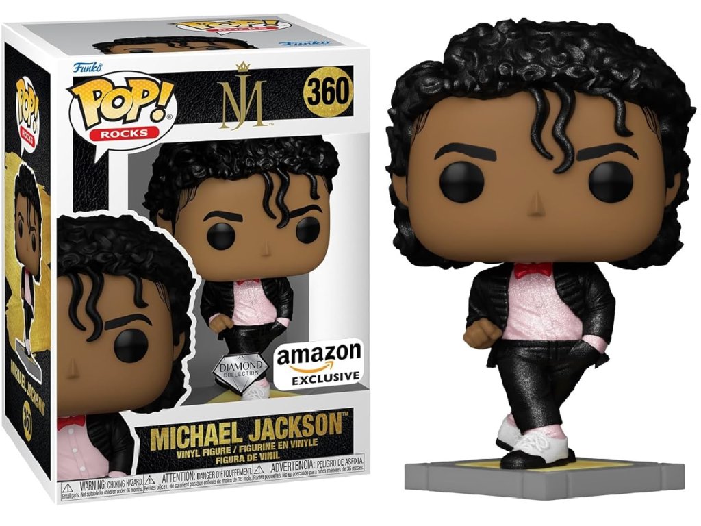 Funko POP! 360 Rocks: MJ - Michael Jackson Exclusive Diamond Edition za ...