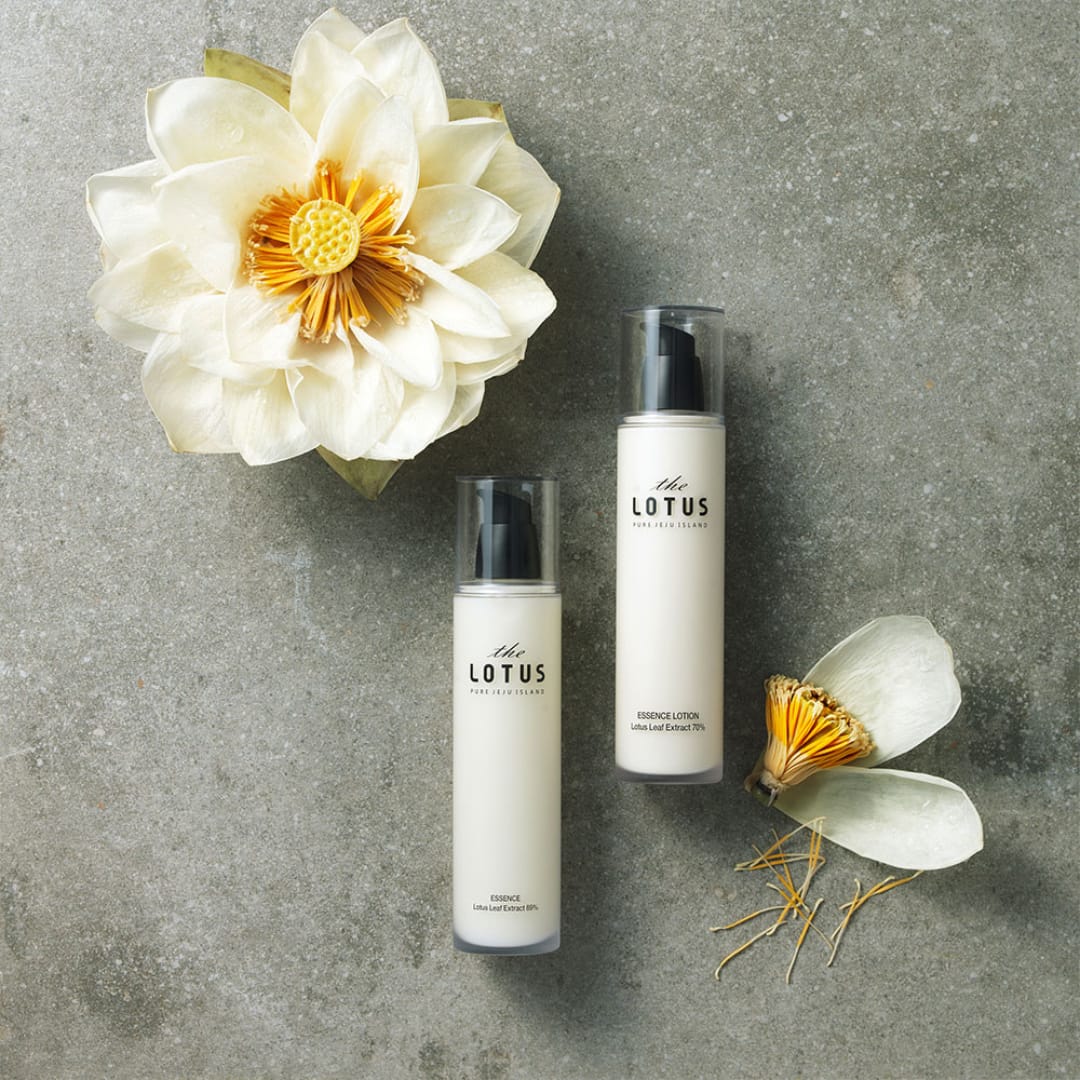 THE PURE LOTUS - Jeju Lotus Leaf Essence Lotion - Lotion s lotosovou ...
