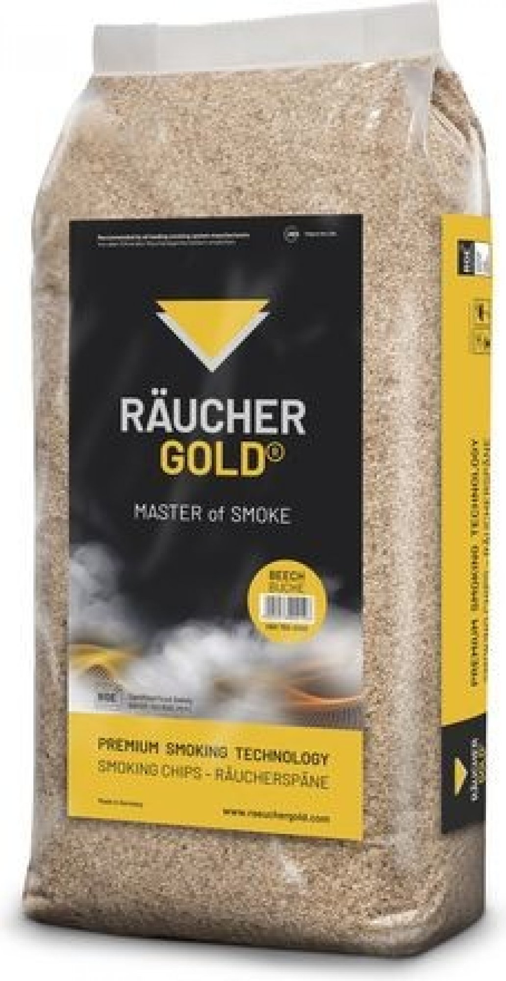 Štěpky na uzení bukové 750-2000 Rauchergold, balení 10L/3,1kg - Koření ...