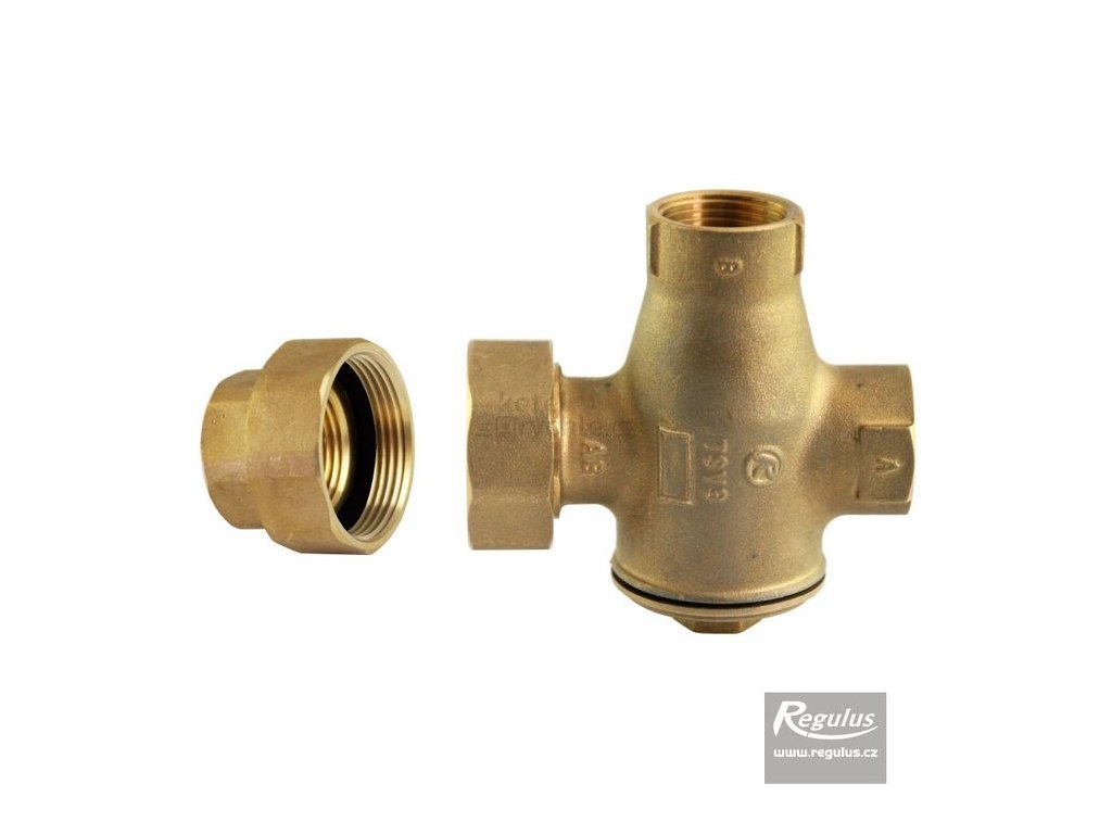 REGULUS TSV3BF směšovací ventil DN25, G1"F, 70°C, termostatický, závitový, voda, mosaz ...