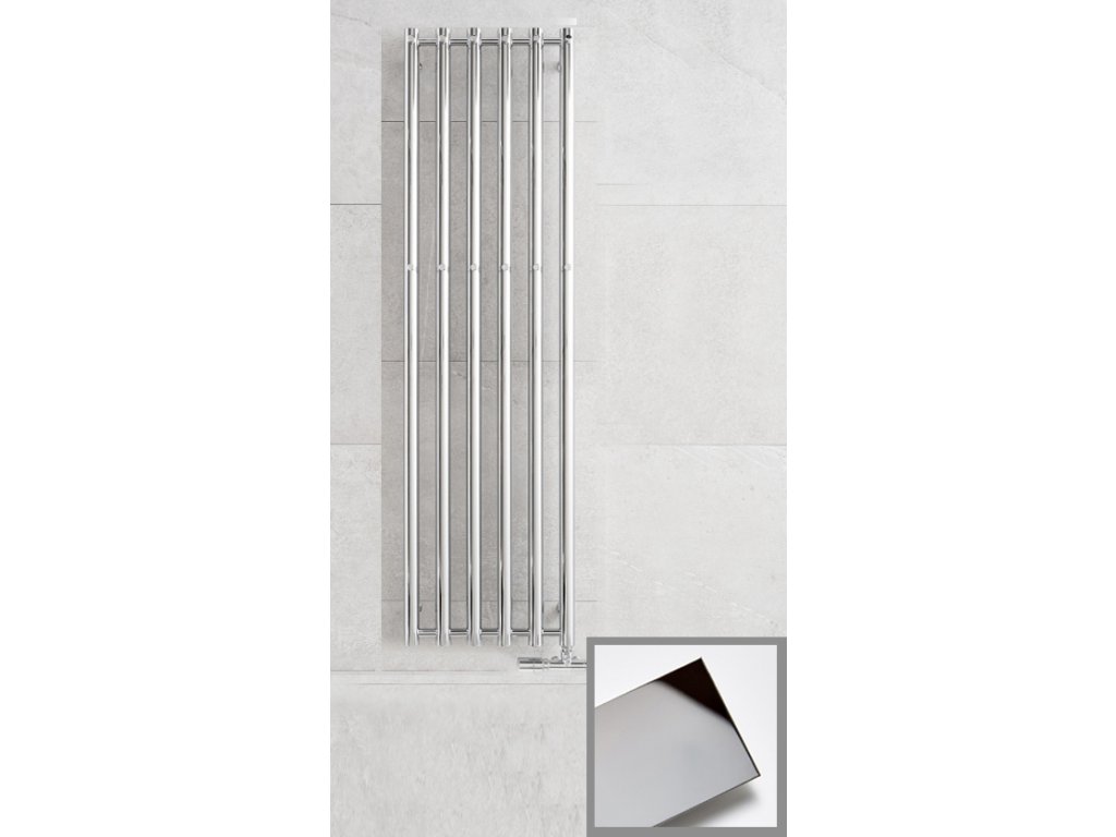 PMH Rosendal R2C/6 koupelnový radiátor 420x1500 mm - chrom (P.M.H.) - Koupelny SEN